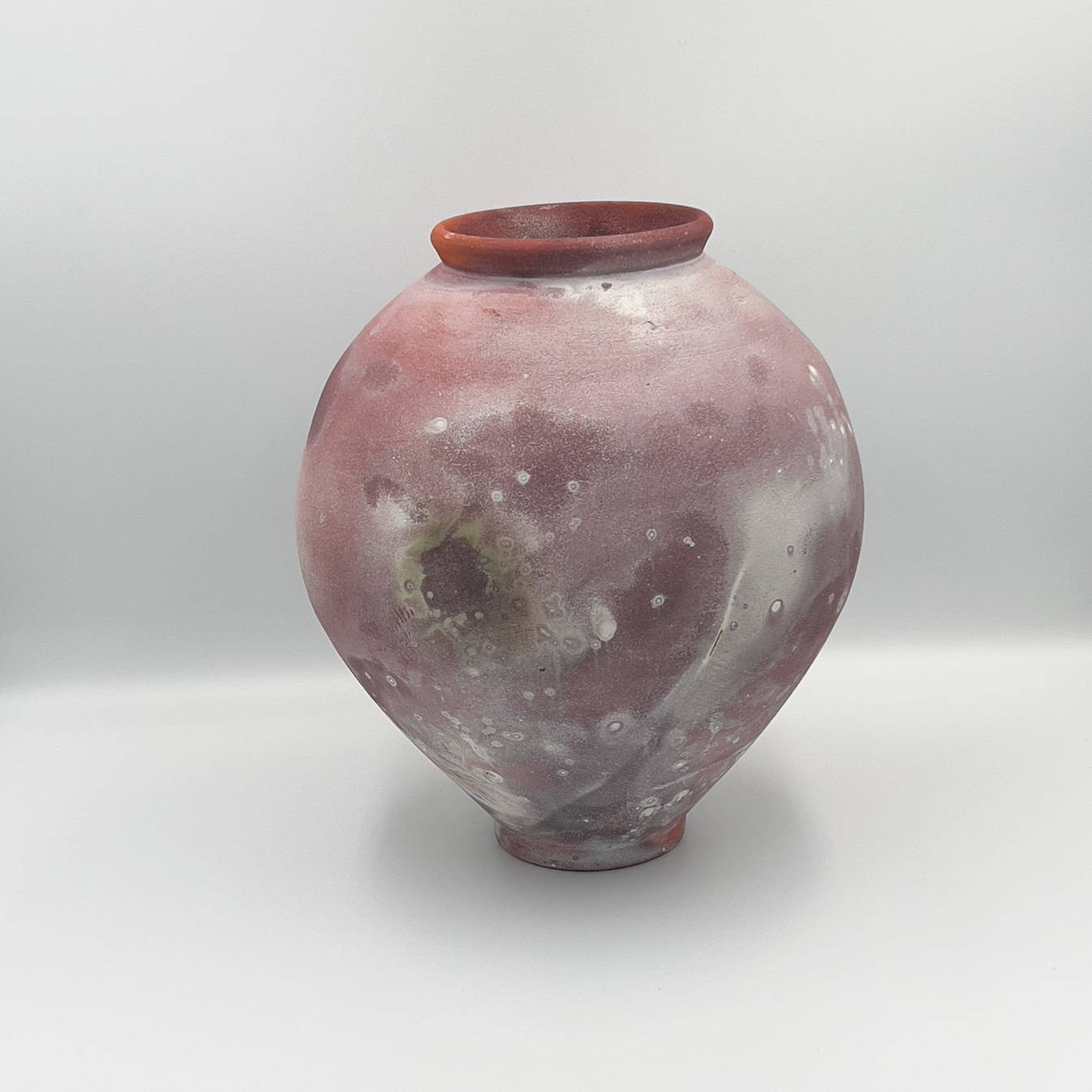 Red Moon jar by Rubén Mañas. Artist Ceramics on sale. Spanish handmade ...